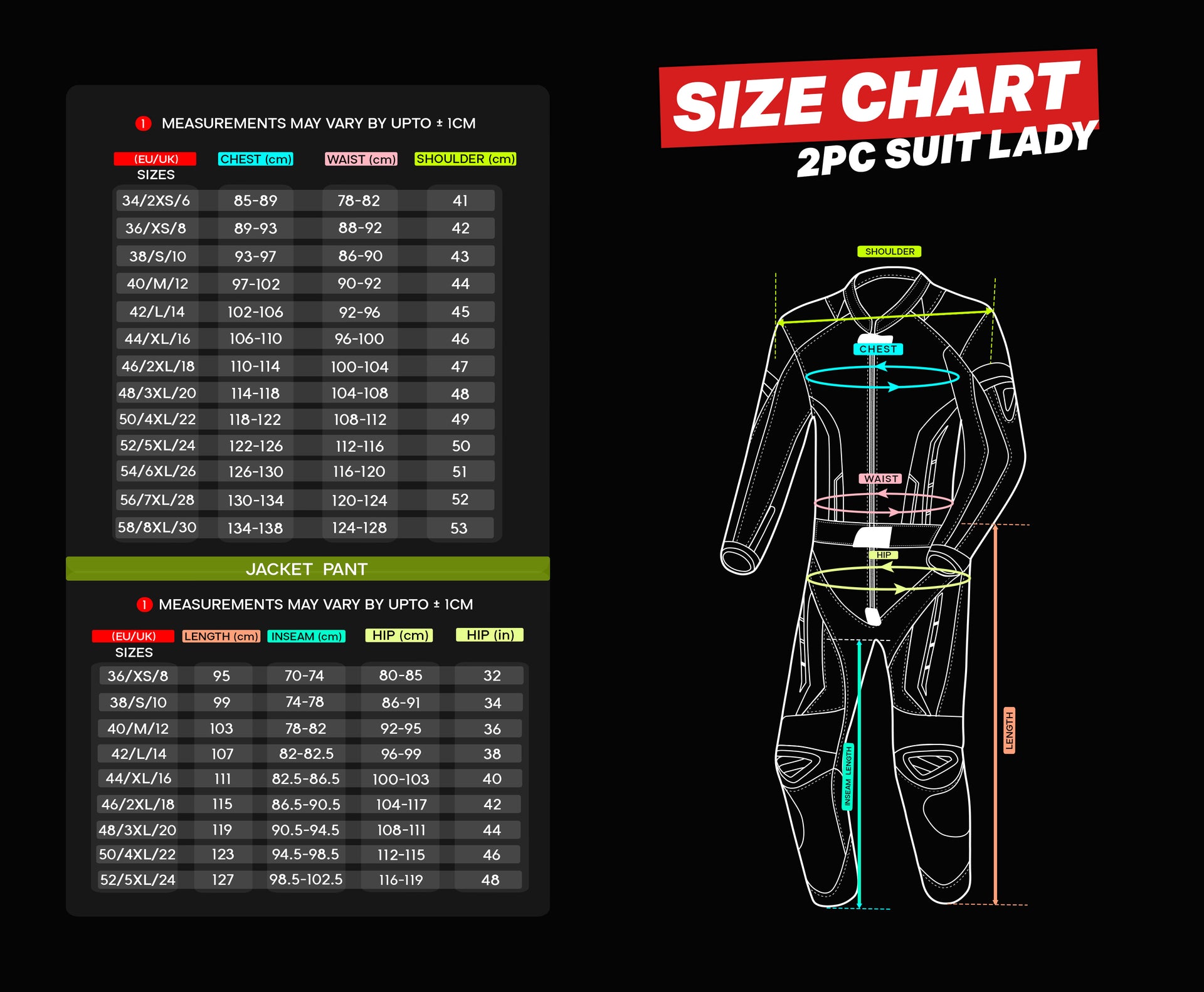 SHUA Infinity Lady 2 PC Motorcycle Racing Suit Black Turquoise ...