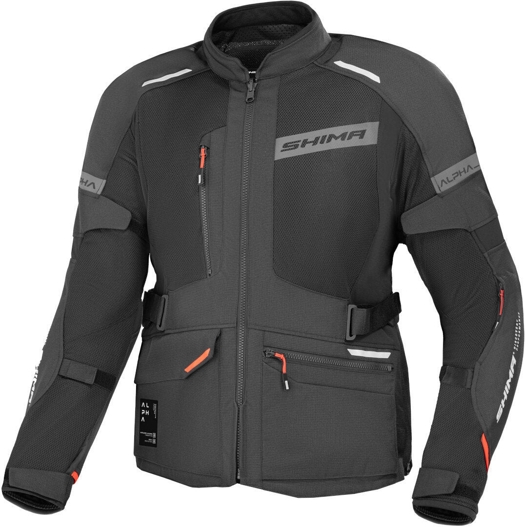 Shima Alpha Touring Jacket Men's Black - MaximoMoto SL (Maximomoto.co ...